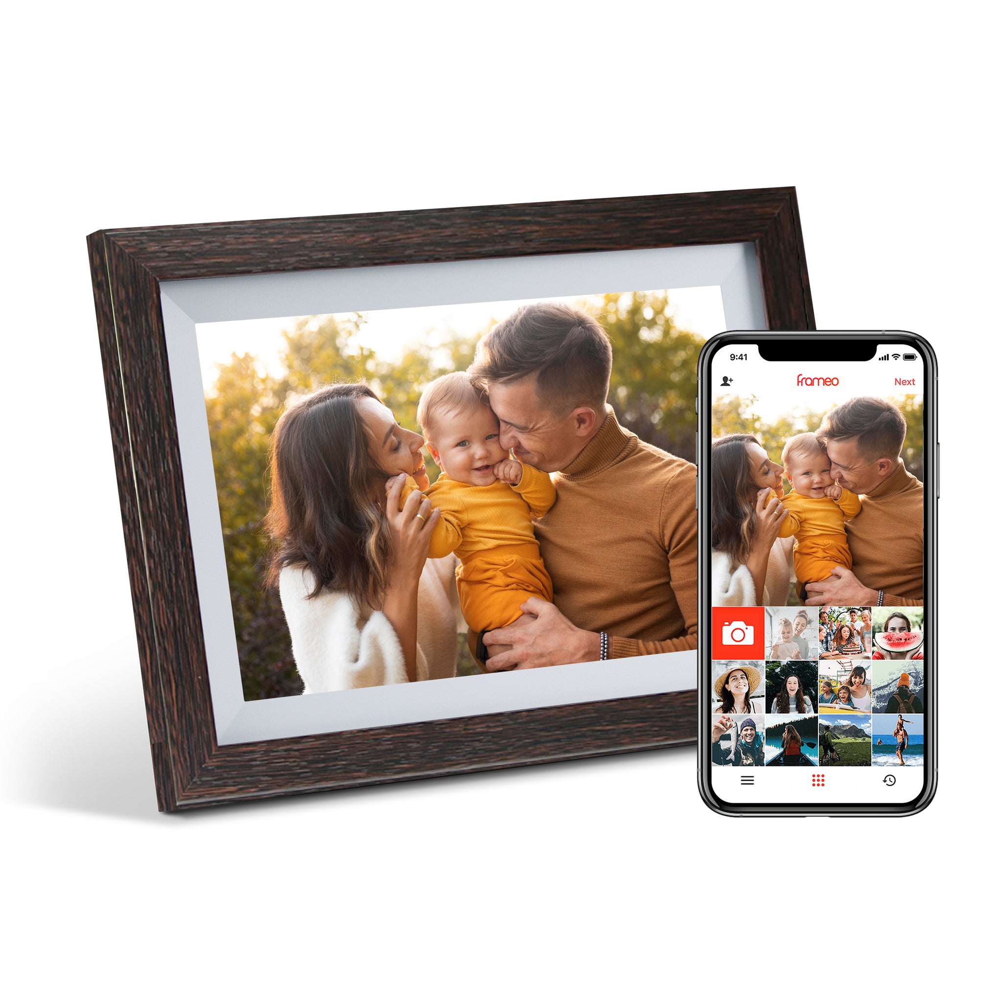 Digital Photo Frame | Frameo | Buy Photo Frames Australia – LuvLink ...